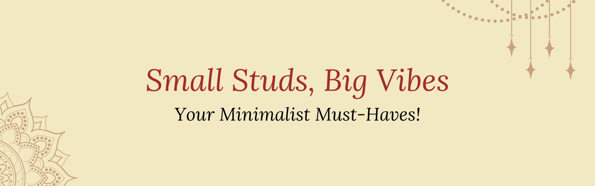 minimal stud earring – The Chandi Studio